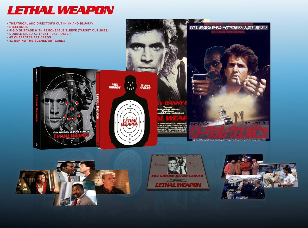 Lethal Weapon 4K Ultra HD Collector's Edition with Steelbook | 4K Ultra HD Blu-ray | Free ...