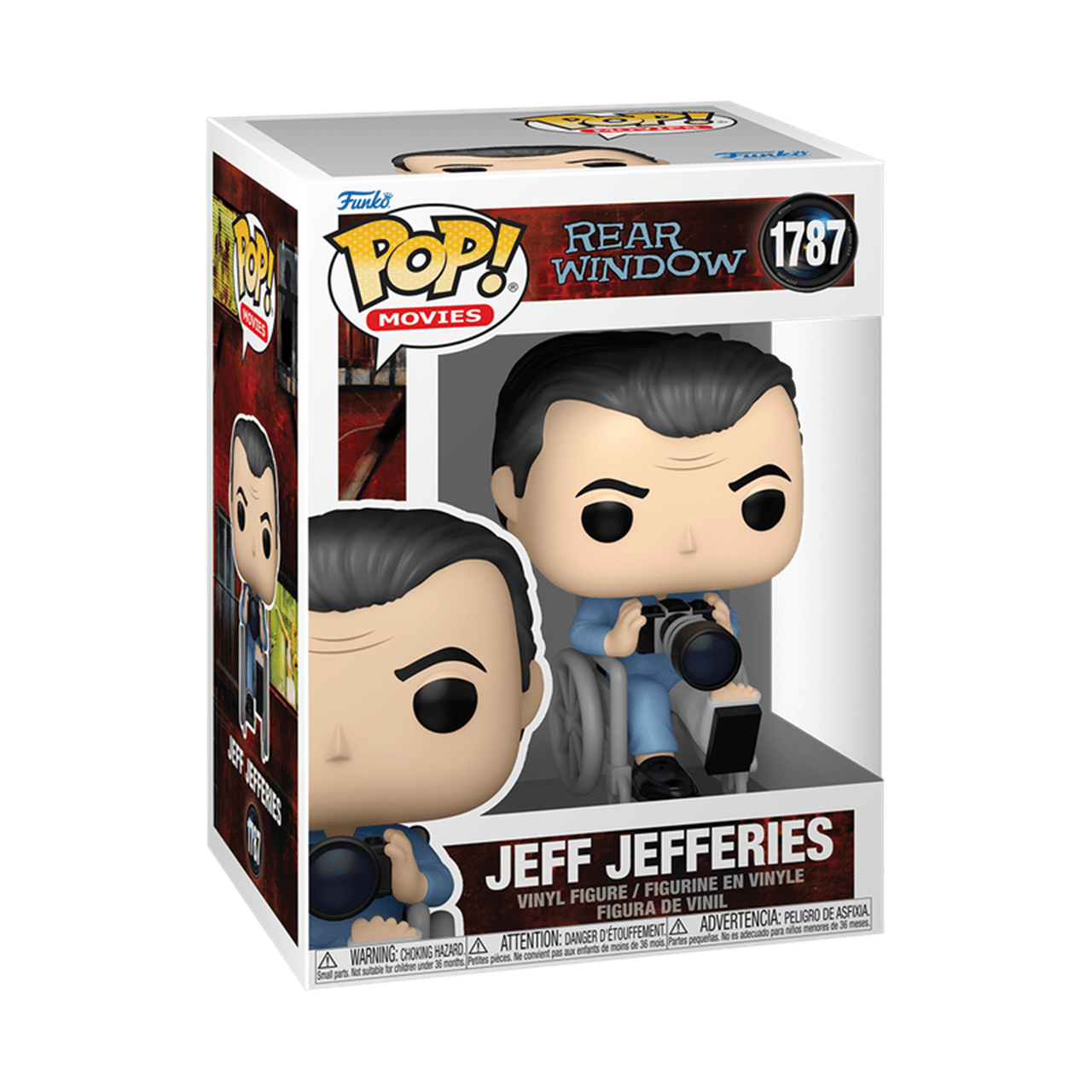 Jeff Jefferies 1787 Rear Window Hitchcock Funko Pop Vinyl | Pop Vinyl ...