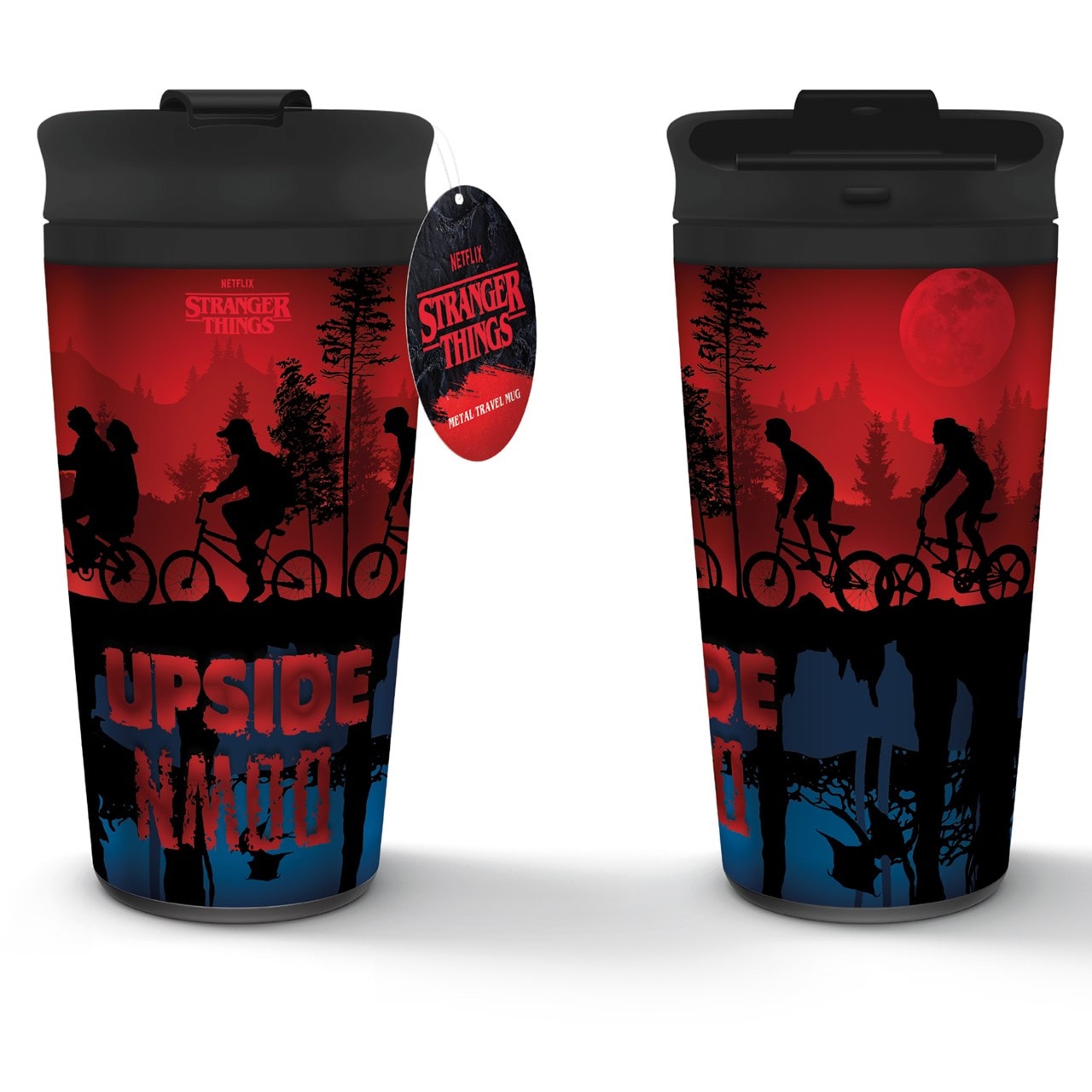 Scene Stranger Things Metal Travel Mug | Water Bottle | Free shipping ...