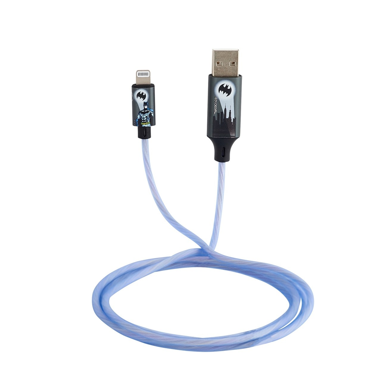 Lazerbuilt Batman Light-Up Lightning Cable | Lightning Cables | Free ...