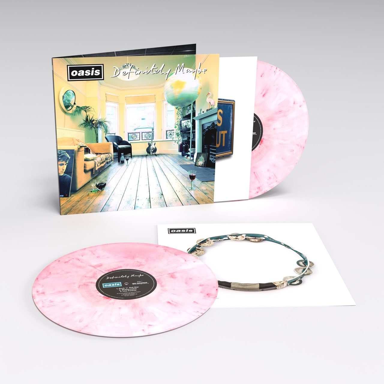 Definitely Maybe - 30th Anniversary Edition Strawberries & Cream 2LP ...