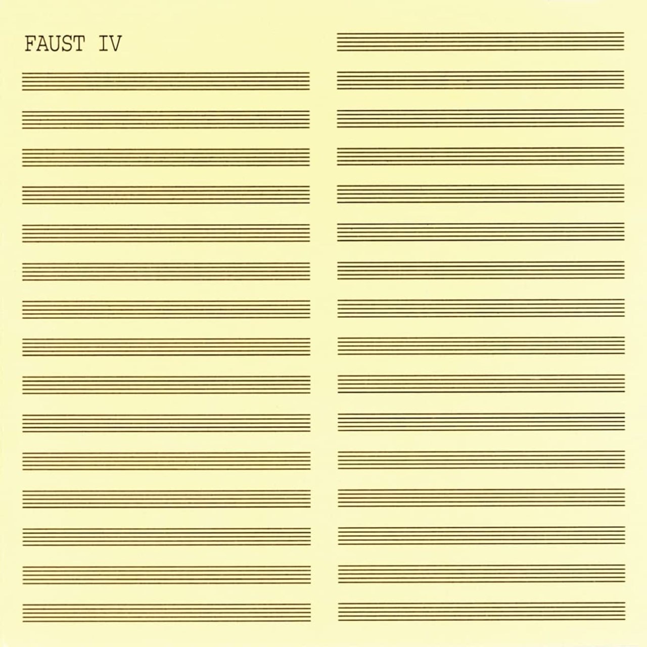 Faust IV | CD Album | Free shipping over £20 | HMV Store