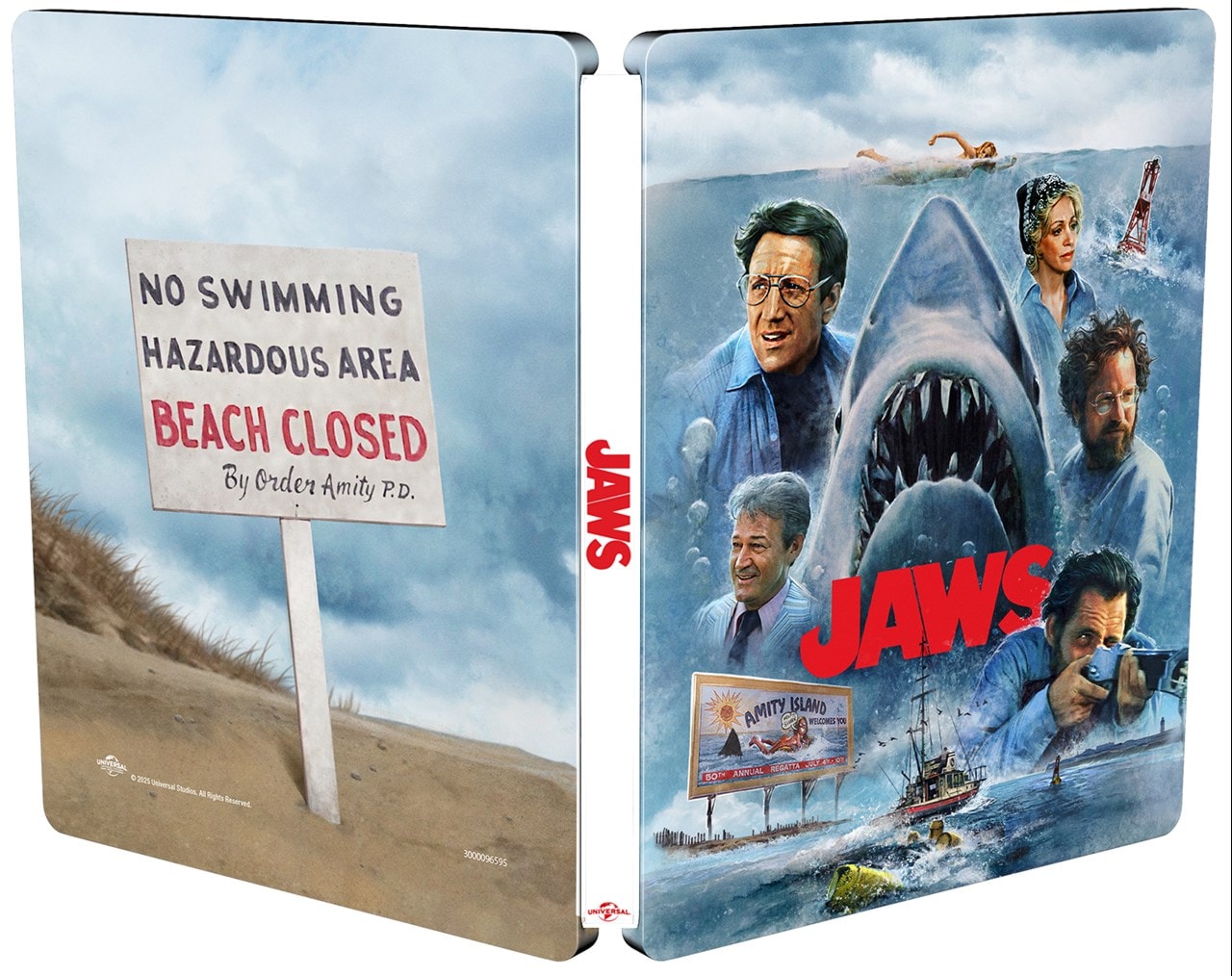 Jaws 50th Anniversary Limited Edition 4K Ultra HD Steelbook | 4K Ultra ...