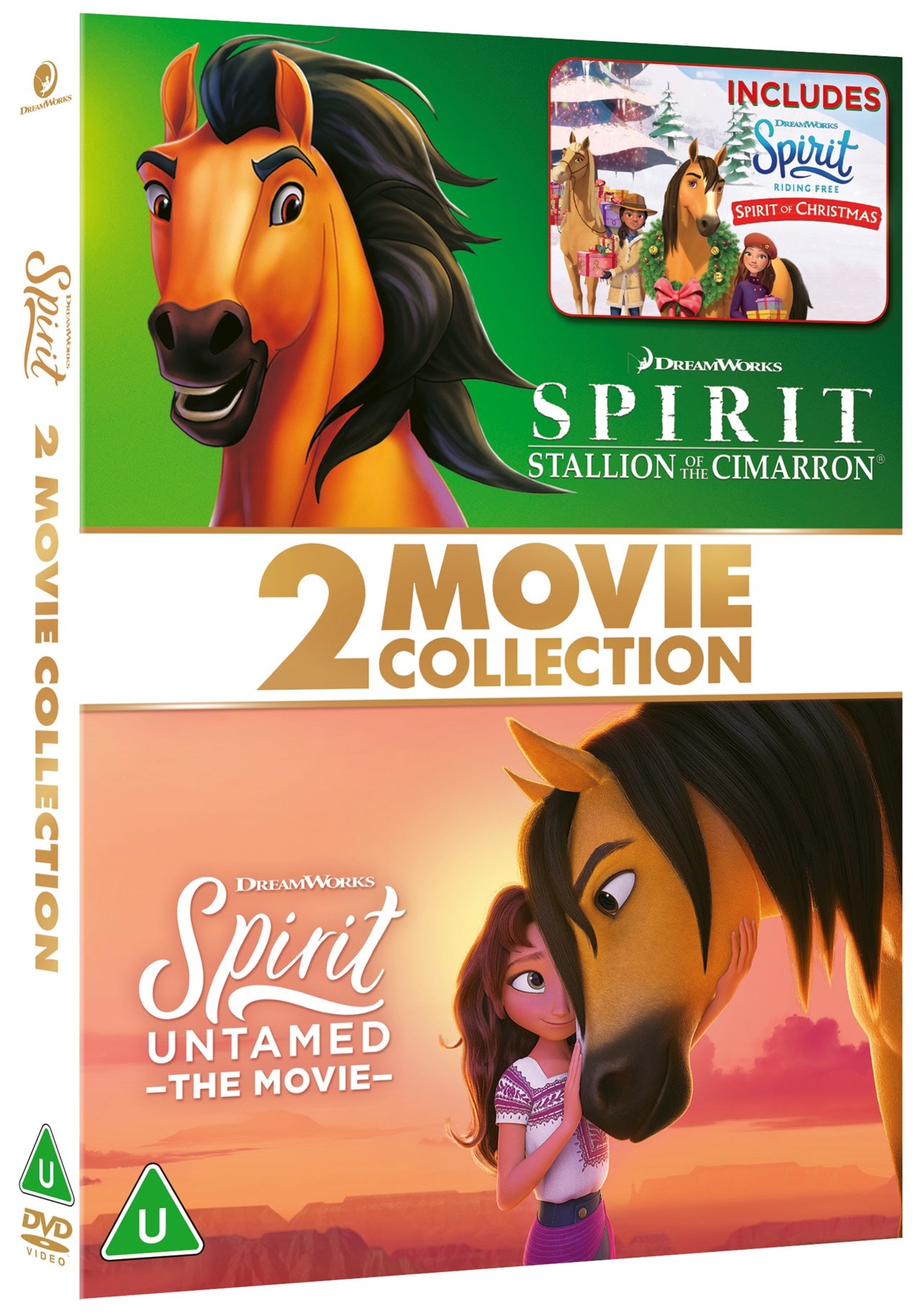 Spirit: 2 Movie Collection | DVD Box Set | Free shipping over £20 | HMV ...