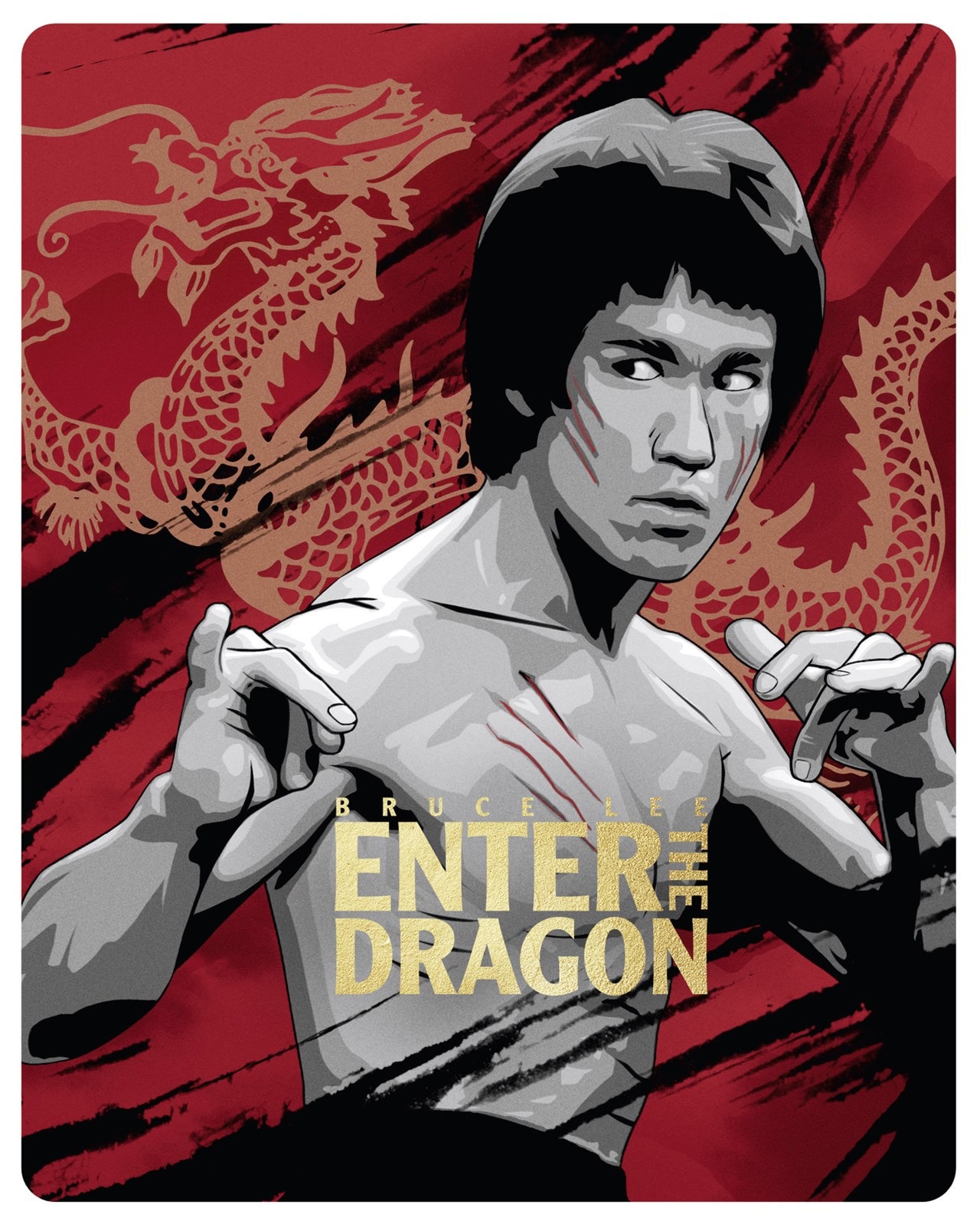 Enter the Dragon (hmv Exclusive) 50th Anniversary Cine Edition with Steelbook | 4K Ultra HD Blu ...