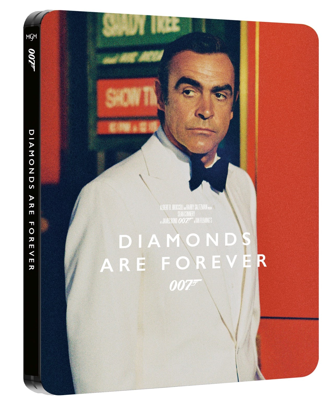 James Bond: Sean Connery 6-Film Collection Steelbook Library Case | 4K Ultra HD Blu-ray | Free ...