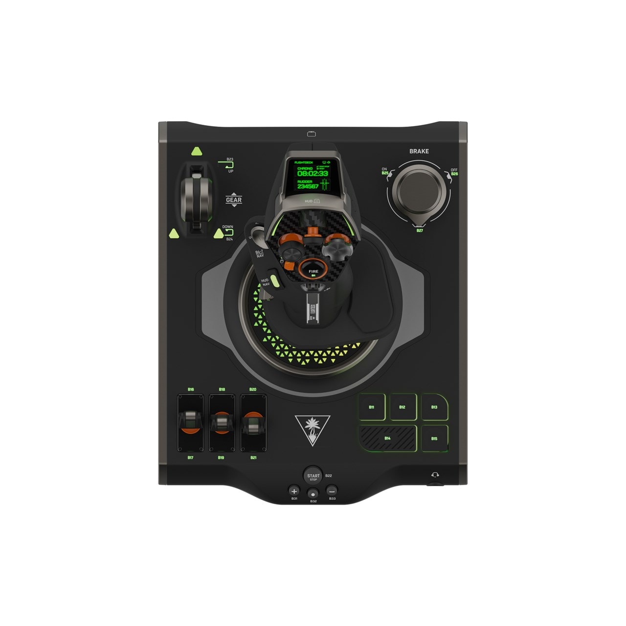 Turtle Beach VelocityOne Flightdeck Joystick & Throttle (PC) | Joystick ...