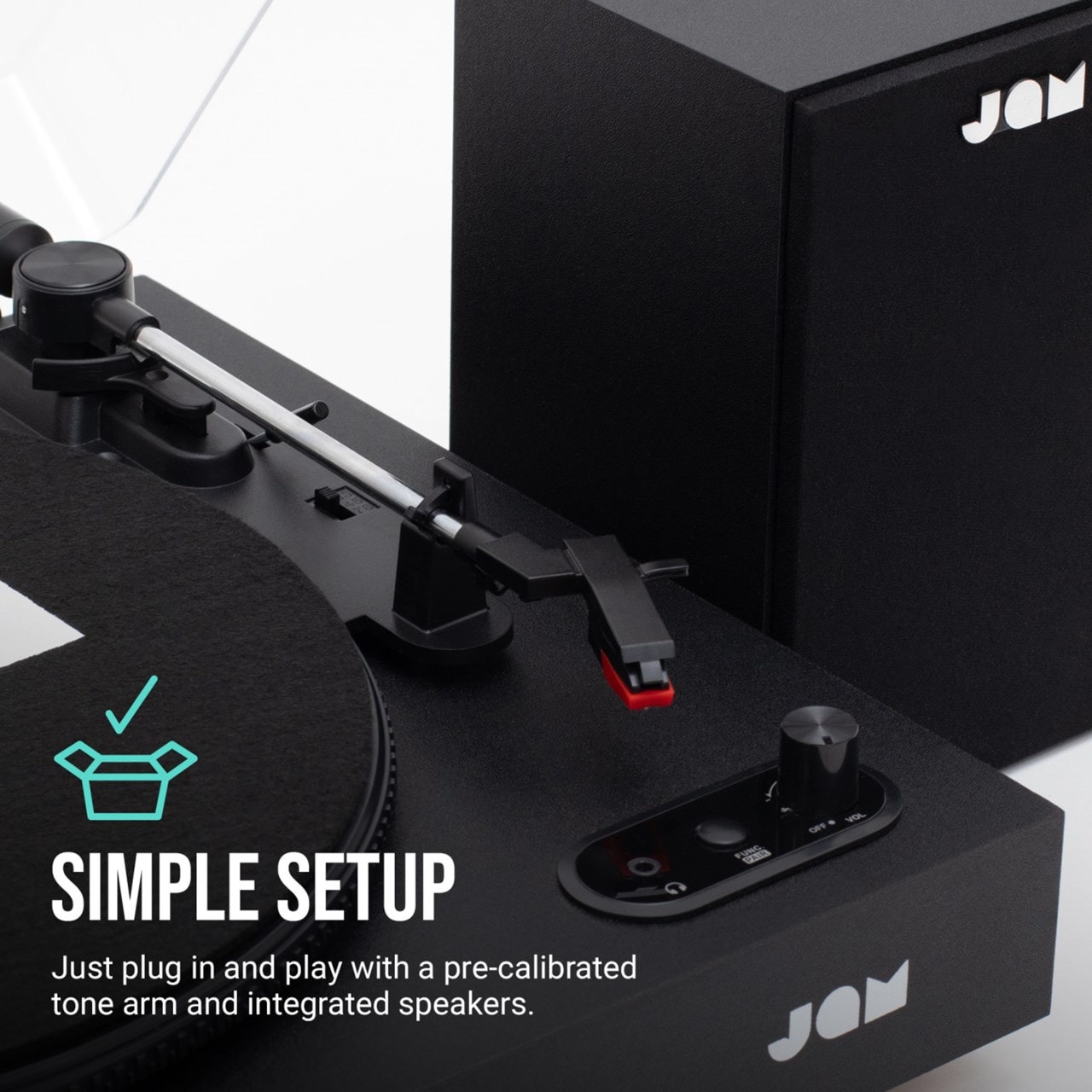 Jam Sound System Black Turntable & Speakers (hmv exclusive) | Turntable ...