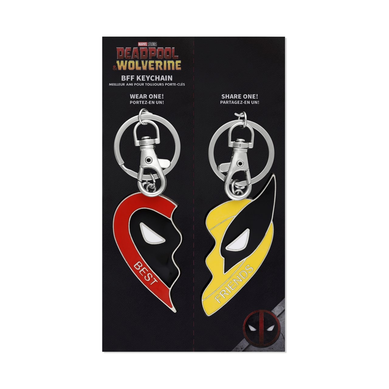 Deadpool Wolverine BFF Keychain | Keychain | Free shipping over £20 ...
