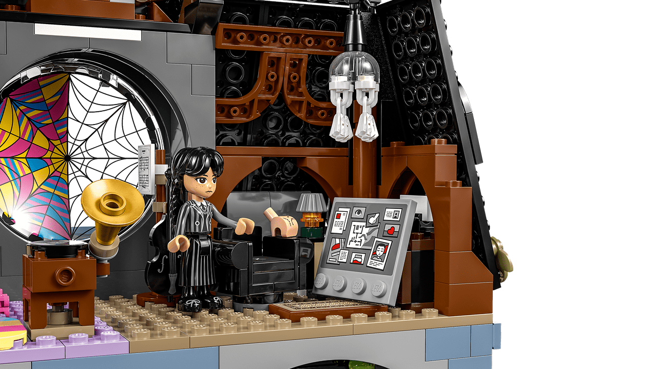 Wednesday & Enid's Dorm Room Wednesday LEGO | LEGO | Free shipping over ...