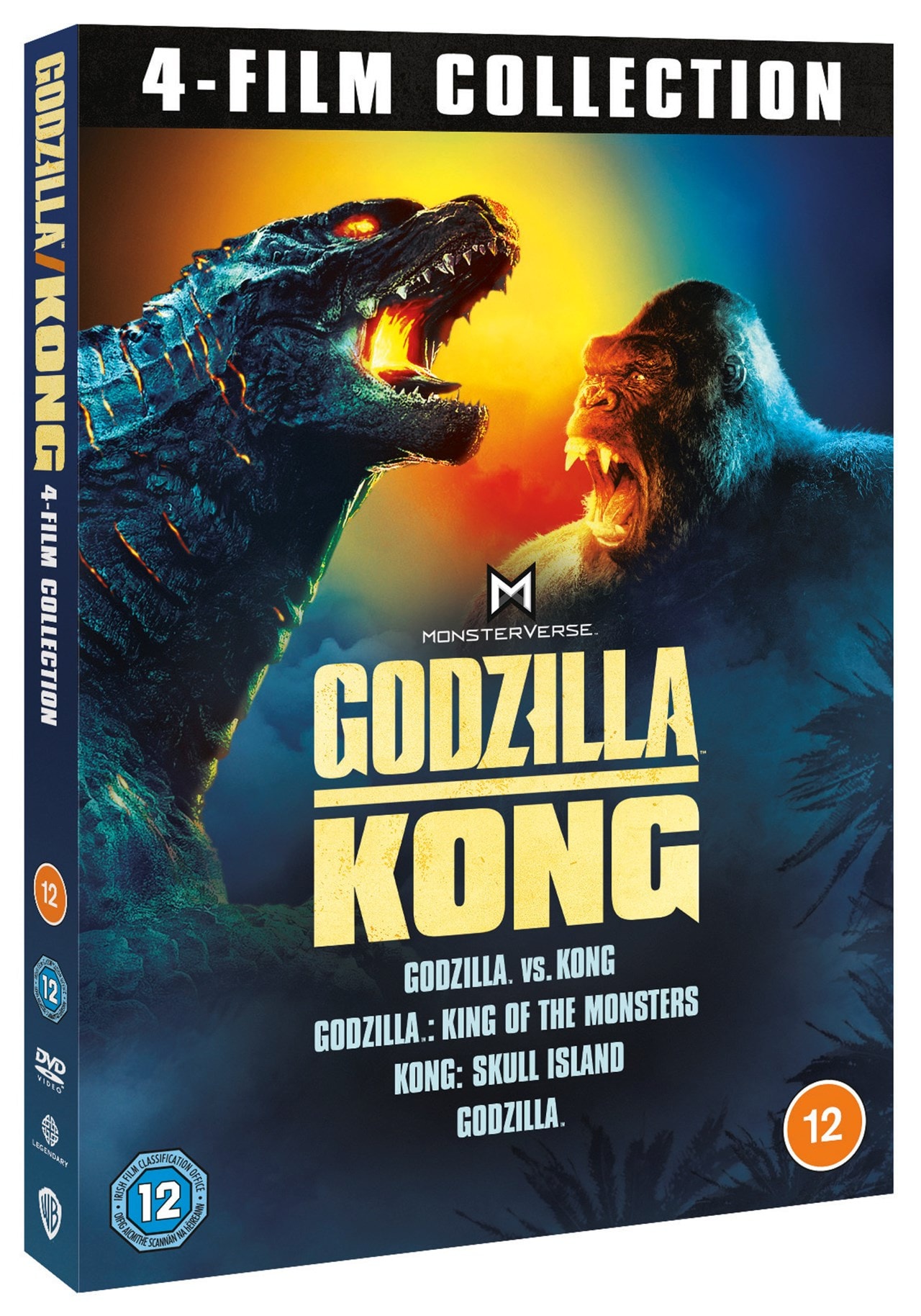 Godzilla and Kong: 4-film Collection | DVD Box Set | Free shipping over ...
