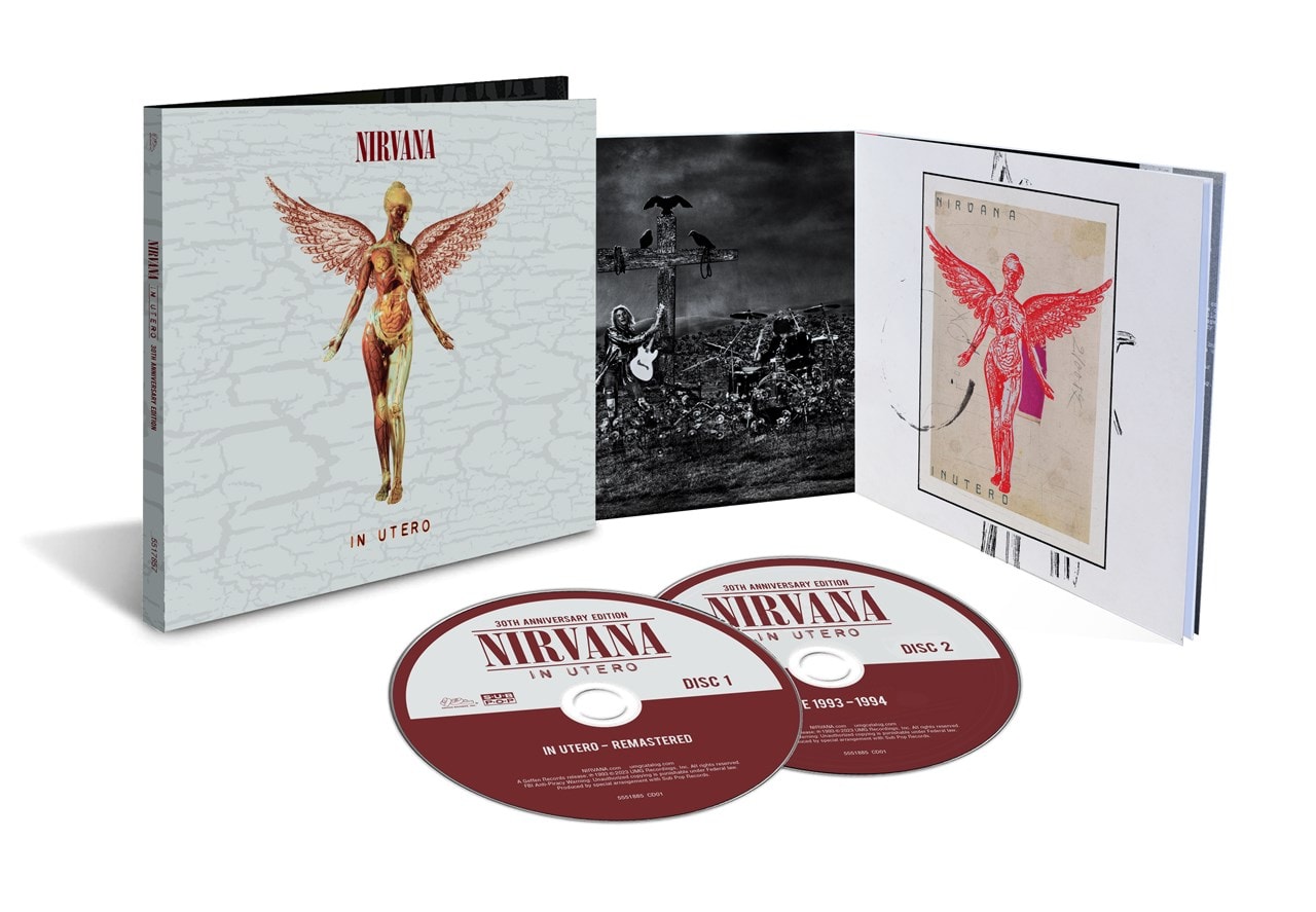 In Utero - 30th Anniversary Edition Deluxe 2CD | CD Album | Free ...