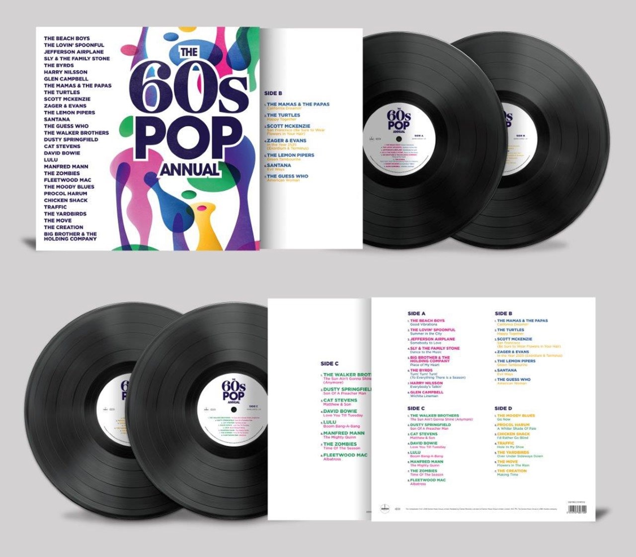The 60s Pop Annual Vinyl 12 Album Free Shipping Over 20 HMV Store The 60s Pop Annual Vinyl 12 Album Free Shipping Over 20 HMV Store