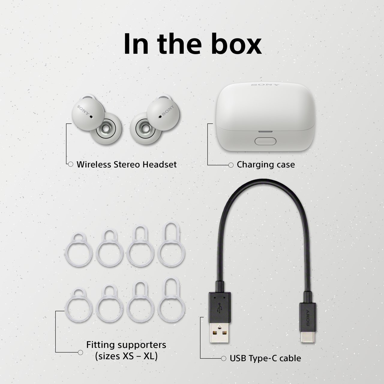 Sony WF-L900 LinkBuds White True Wireless Earphones | Earphones | Free ...