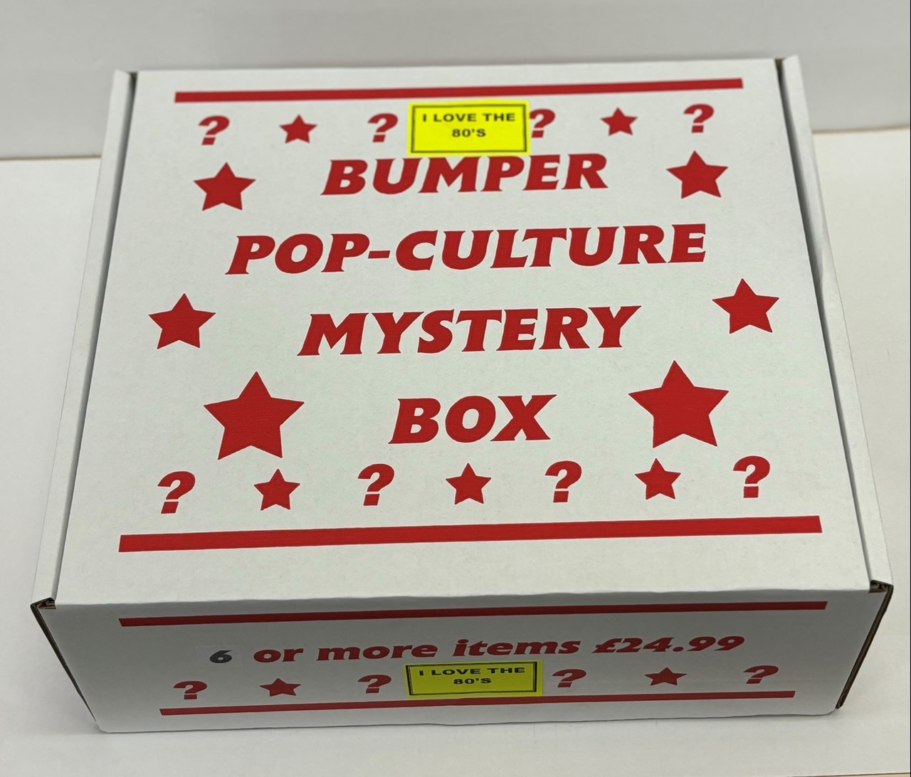 I Love The 80s Amazing Mystery Box | Pop Culture Accessories | Free ...
