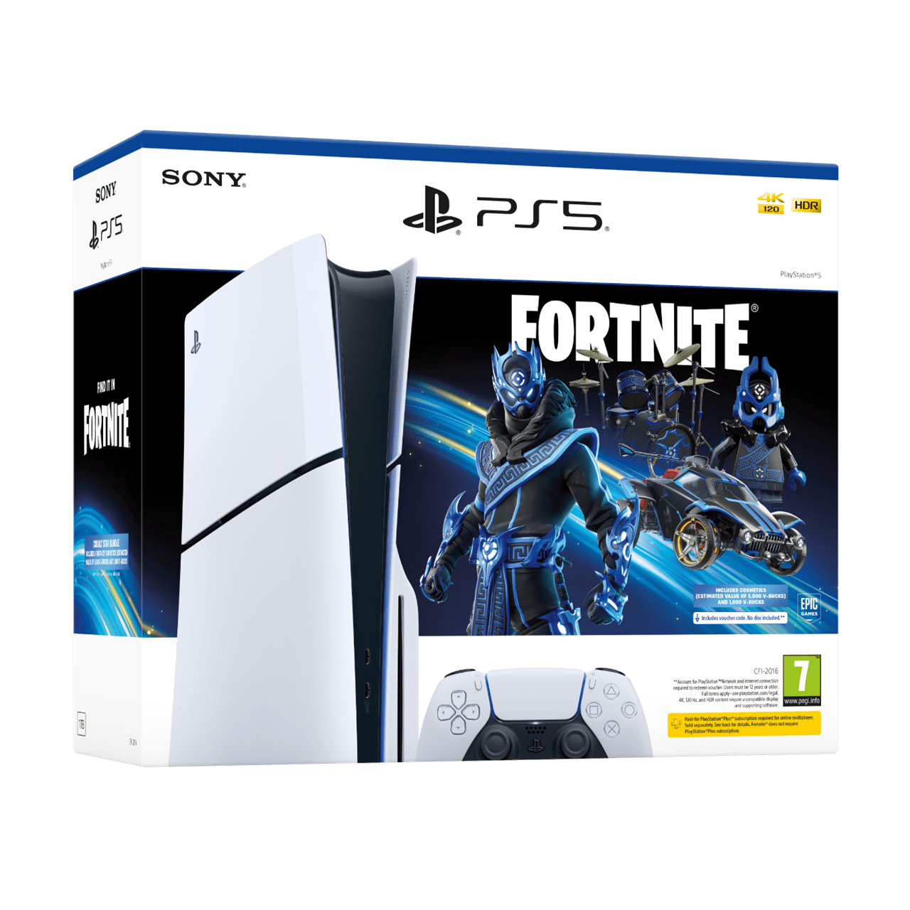 PlayStation 5 Console - Fortnite Bundle | PlayStation 5 Console | Free ...