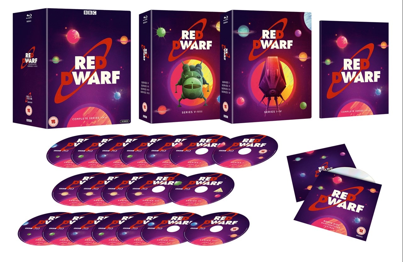 Red Dwarf: Complete Series I-VIII | HMV Store