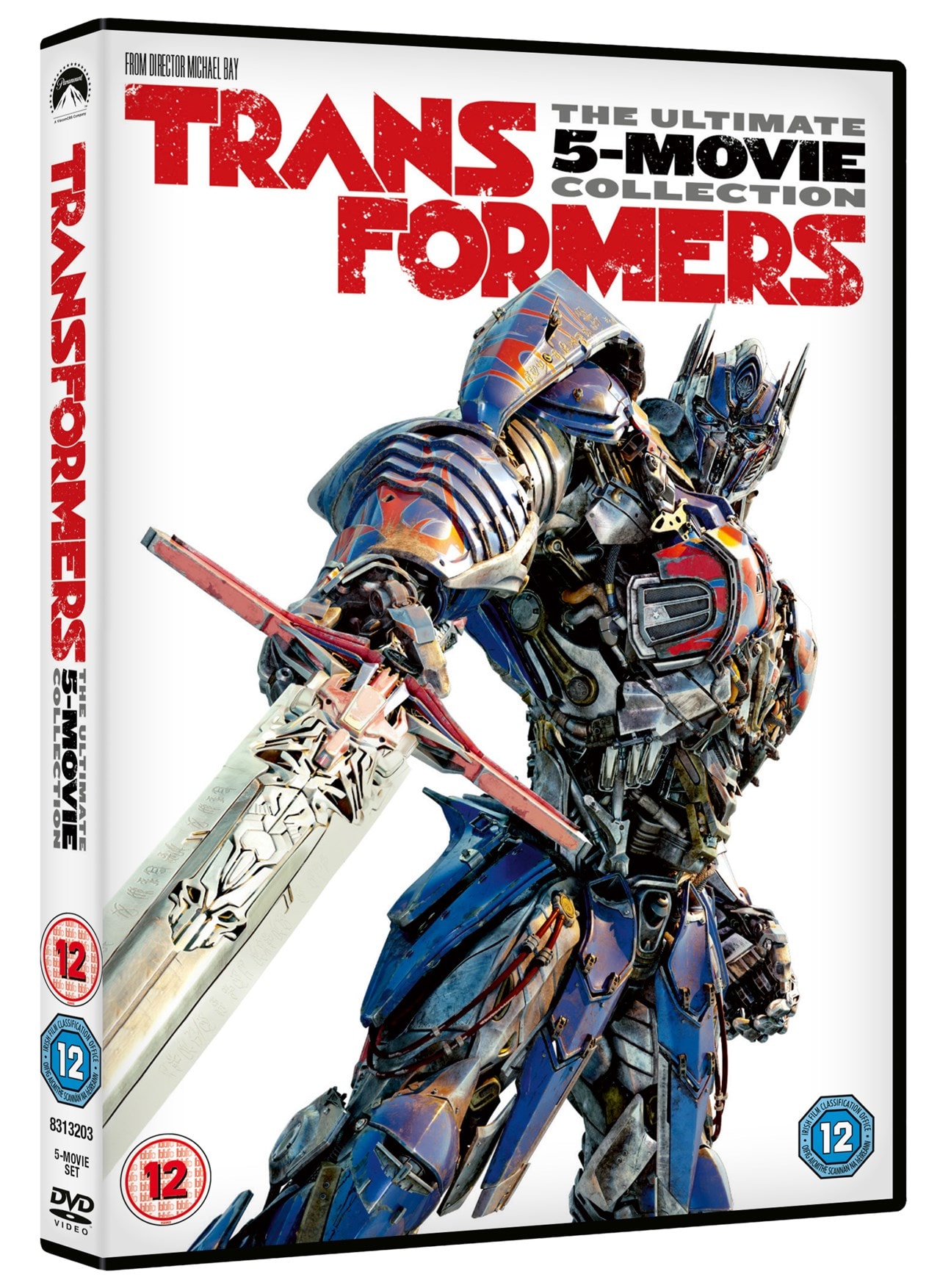 Transformers: 5-movie Collection | DVD Box Set | Free shipping over £20 ...