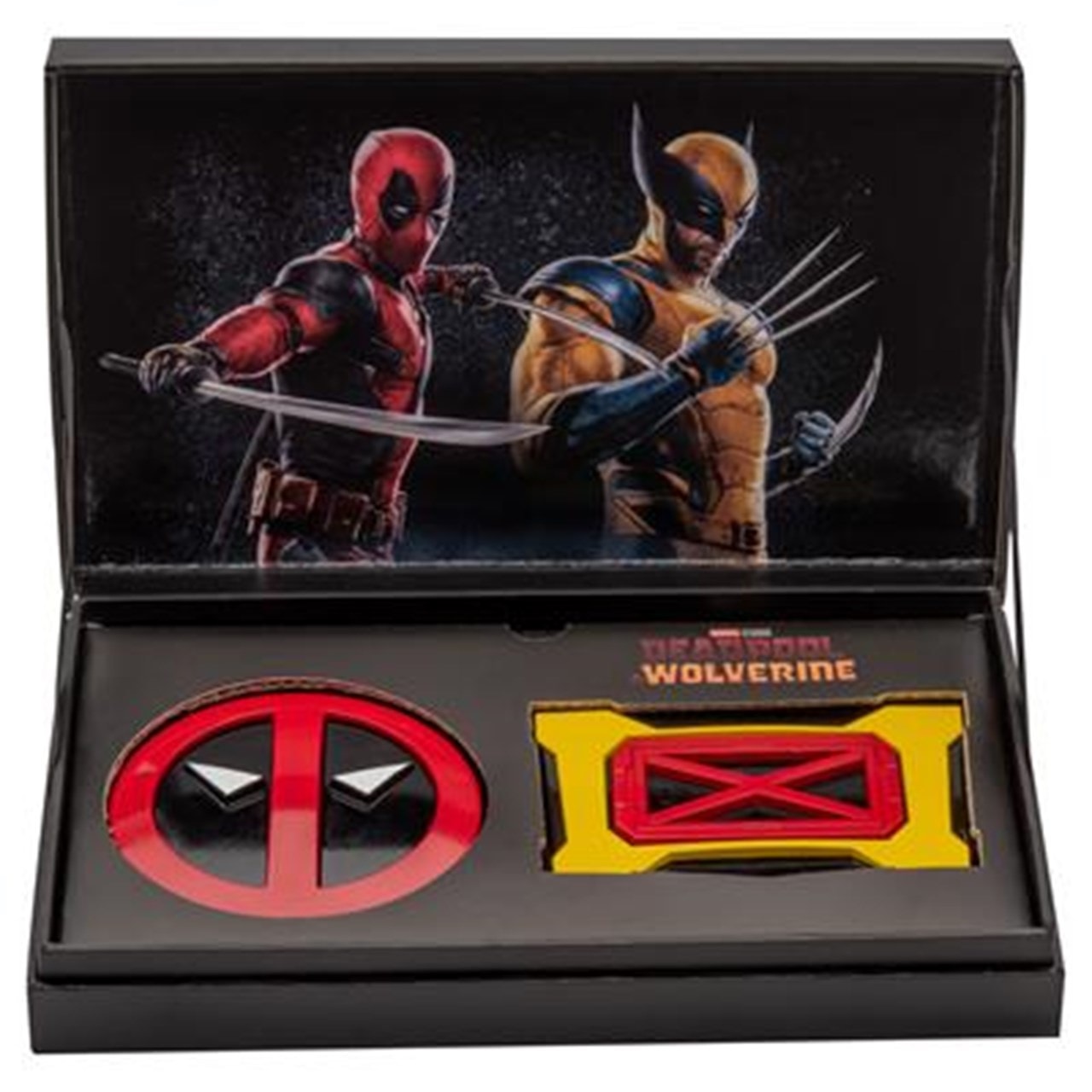 Deadpool & Wolverine Belt Icons Oversized Magnetic Pin Set In ...