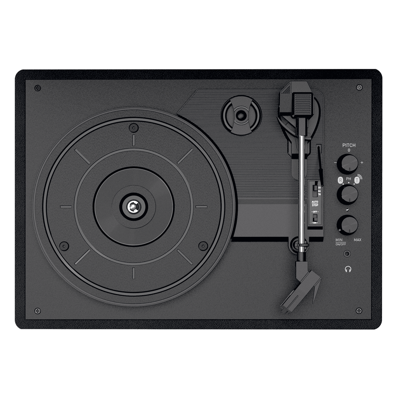 Mixx Audio Tribute Black Bluetooth Turntable (hmv exclusive ...