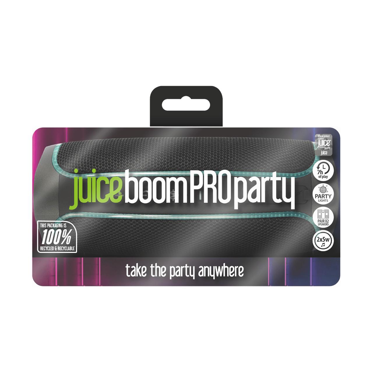 Juice Boom Pro Party Eco Black Bluetooth Speaker | Bluetooth Speakers ...