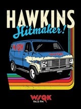 WSQK 94.5 FM Stranger Things 5 30cm x 40cm Art Print | HMV Store