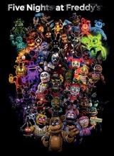 Collage Five Nights At Freddy's FNAF 30cm x 40cm Art Print | HMV Store