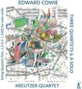 Edward Cowie: Three Quartets & a Solo | CD Album | Free shipping over £ ...