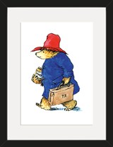 Classic Paddington Bear Framed Art Print | Wall Art | Free shipping ...