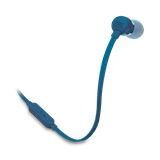 JBL Tune T110 Blue Earphones | Earphones | Free shipping over £20 | HMV ...