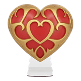 Heart Legend Of Zelda Container Light | Light | Free shipping over £20 ...