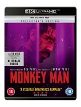 Monkey Man | 4K Ultra HD Blu-ray | Free shipping over £20 | HMV Store