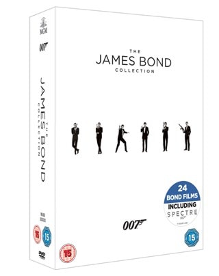 The James Bond Collection | DVD Box Set | Free shipping over £20 | HMV ...