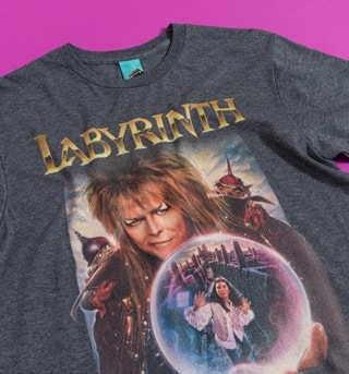 Classic Movie Poster hmv Exclusive Labyrinth Truffle Shuffle Tee | T ...