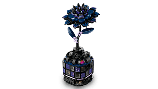 Black Dahlia Flower Wednesday LEGO | LEGO | Free shipping over £20 ...