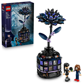 Black Dahlia Flower Wednesday LEGO | LEGO | Free shipping over £20 ...