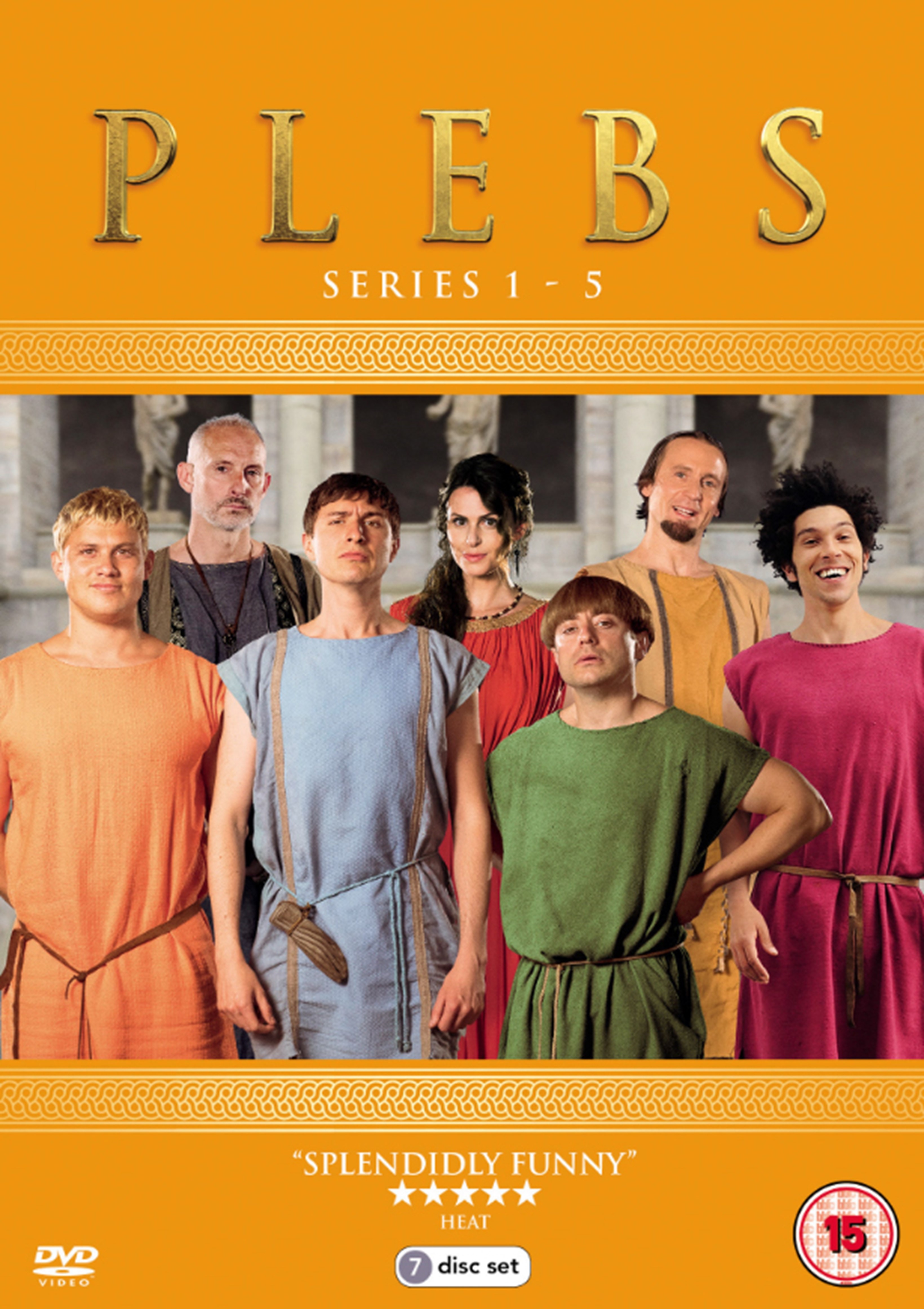 Plebs: Series 1 - 5 | DVD Box Set | Free shipping over £20 | HMV Store