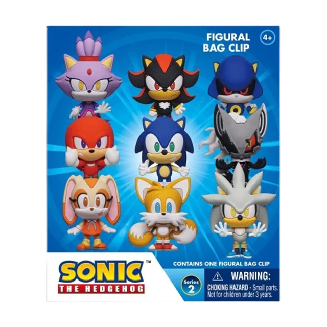 Sonic The Hedgehog Series 2 Bag Clip | Bag Clip | Free shipping over £ ...