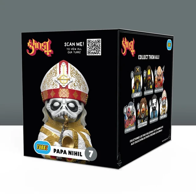 Papa Nihil Ghost Tubbz Boxed | Rubber Duck | Free shipping over £20 ...