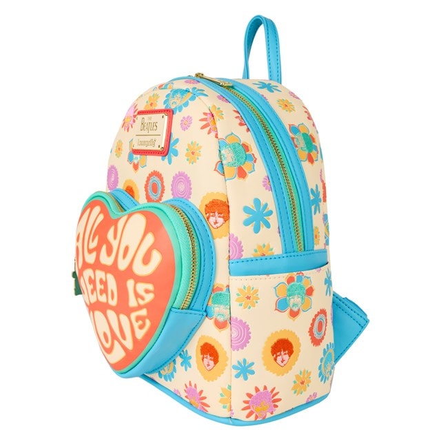 All You Need Is Love Beatles Loungefly Mini Backpack | Backpack | Free shipping over £20 | HMV Store