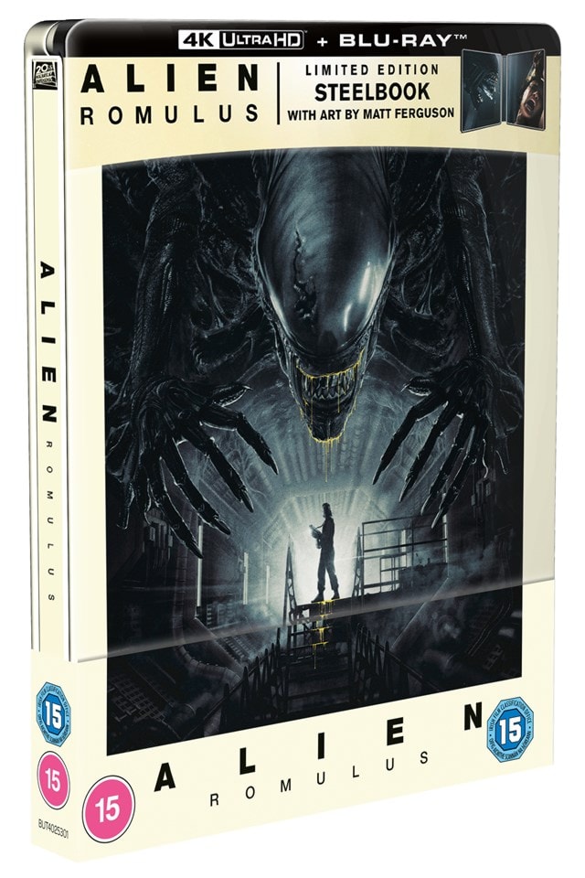 Alien: Romulus Limited Edition 4K Ultra HD Steelbook | HMV Store