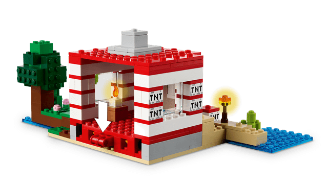 TNT Jungle House Minecraft LEGO | Lego | Free shipping over £20 | HMV Store