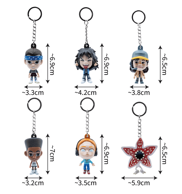 Stranger Things Pocket Hero Keychain Blind Box | HMV Store