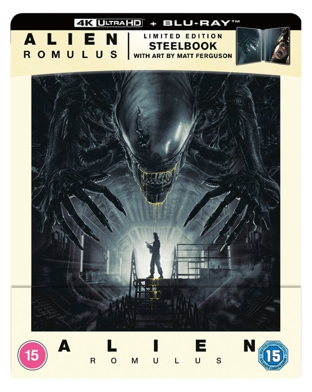 Alien: Romulus Limited Edition 4K Ultra HD Steelbook | HMV Store