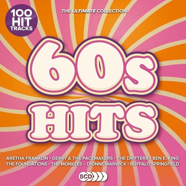 60s Hits | CD Box Set | Free shipping over £20 | HMV Store