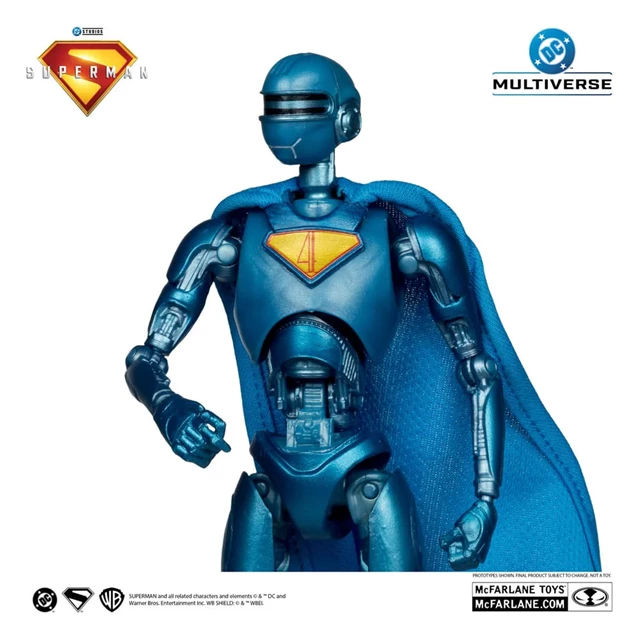 Robot 4 Deluxe Theatrical Edition Superman 2025 McFarlane Figurine ...