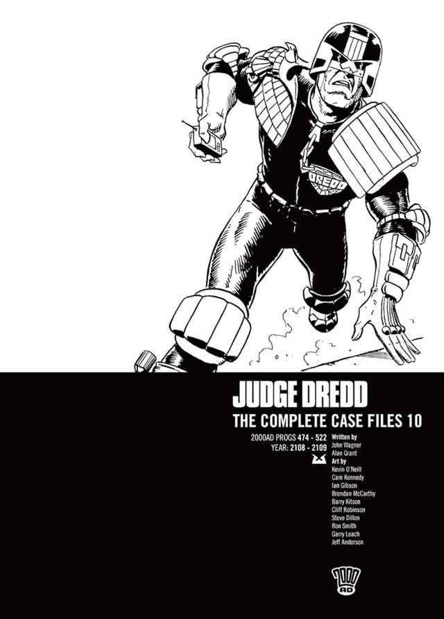 Judge Dredd The Complete Case Files Volume 10 Paperback By John Wagner ...