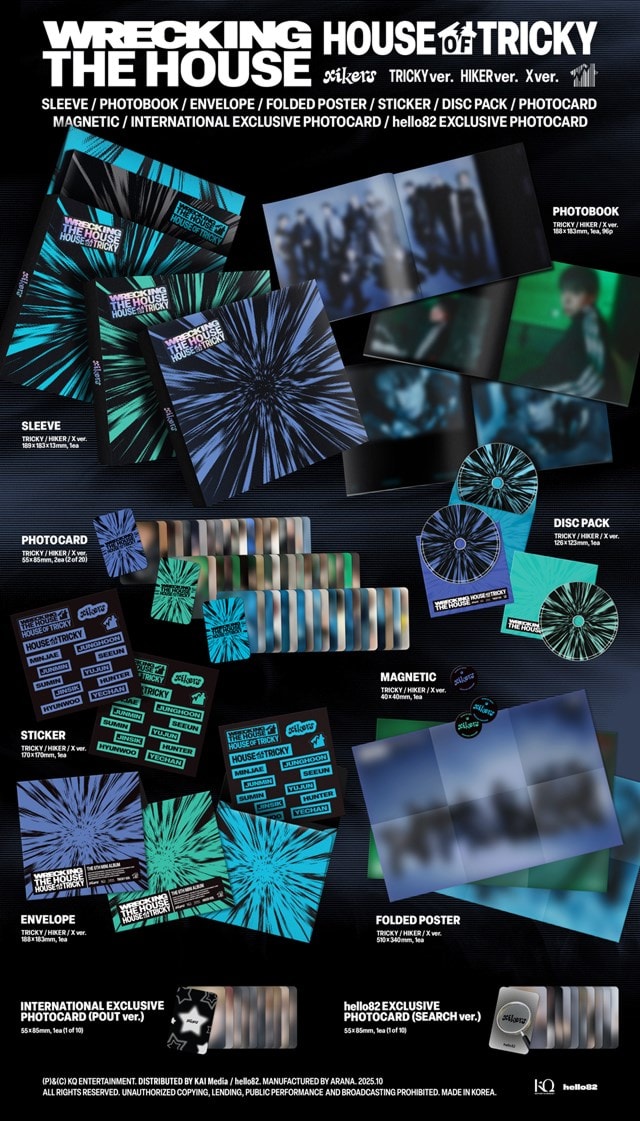 HOUSE of TRICKY : WRECKING the HOUSE (X Ver.) [hello82 Exclusive] | HMV ...