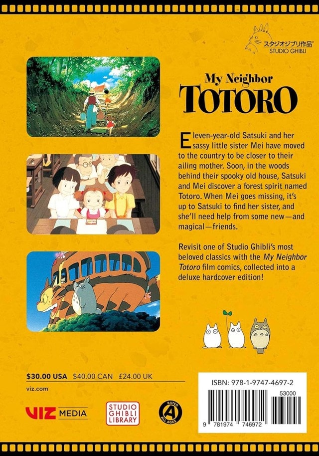My Neighbor Totoro Film Comic All-In-One Edition Hardback By Hayao ...