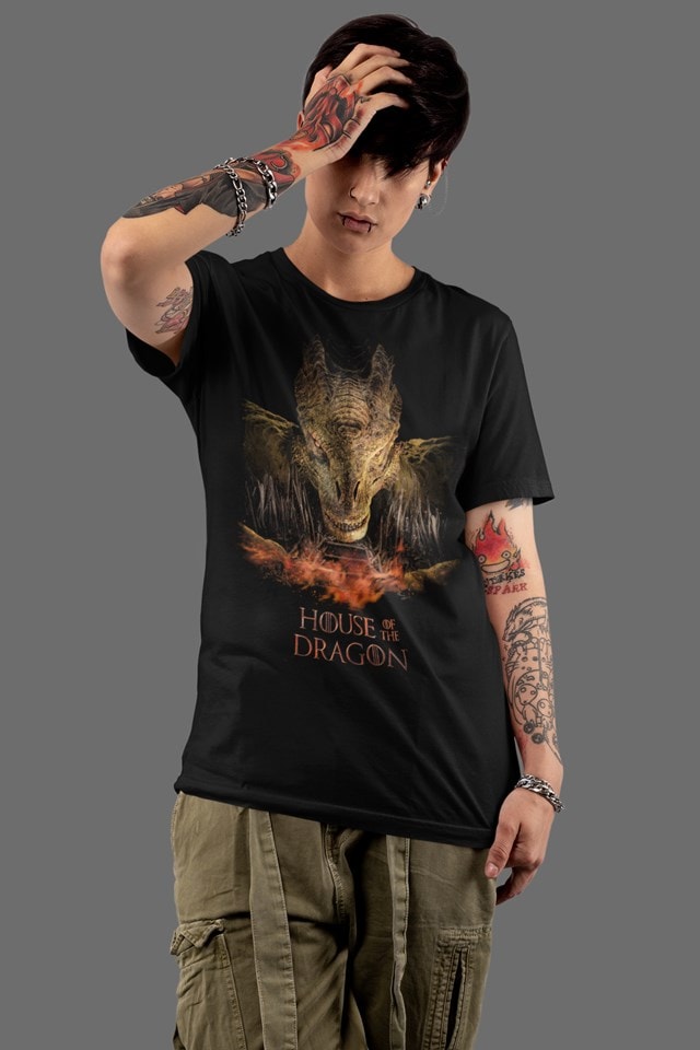 Dragon Face House Of The Dragon Tee | T-Shirt | Free shipping over £20 ...